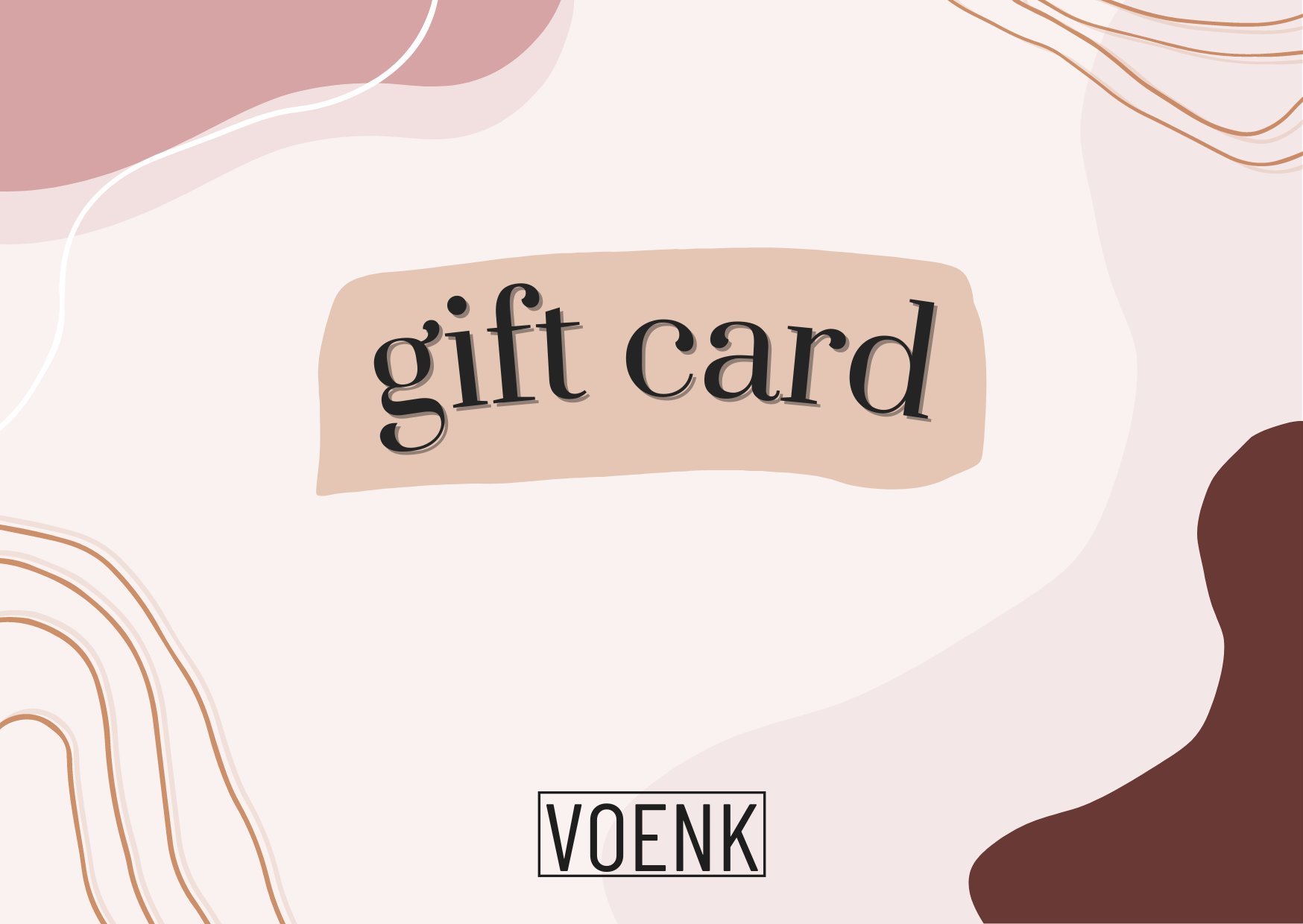 digital gift card – VOENK